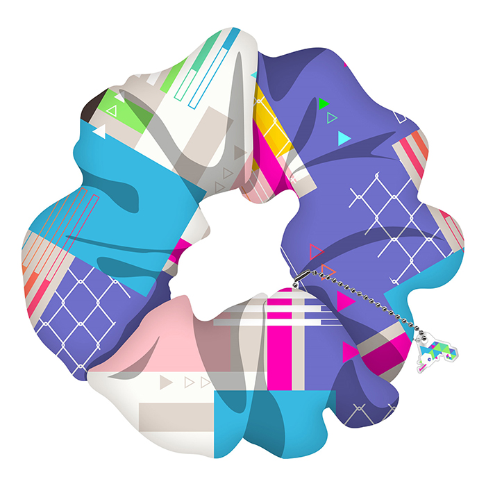 ボーイフレンド降臨！ チャーム付シュシュ | 905-920519 | 【公式】テレビショッピングのRopping（ロッピング）